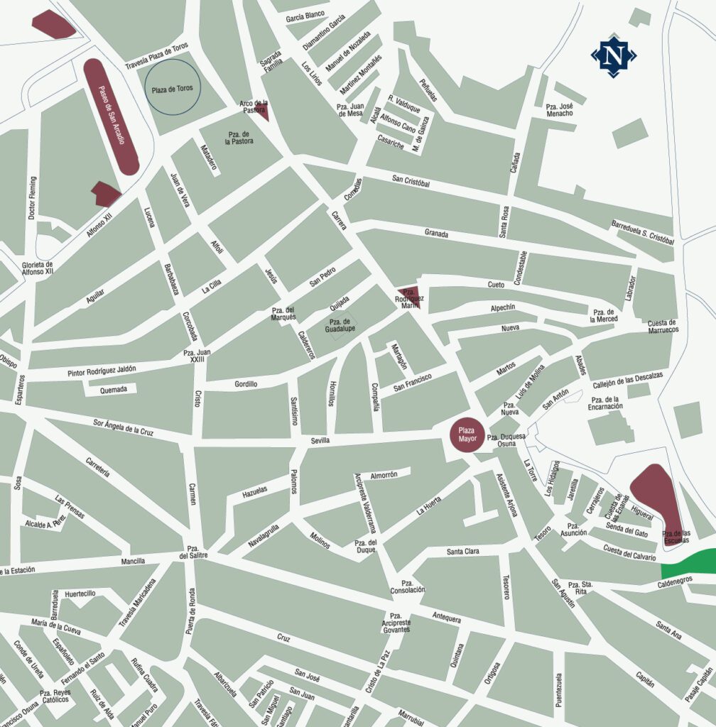 Ruta Gamificada - Mapa - Turismo Osuna